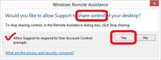 Use Windows Remote Assistance